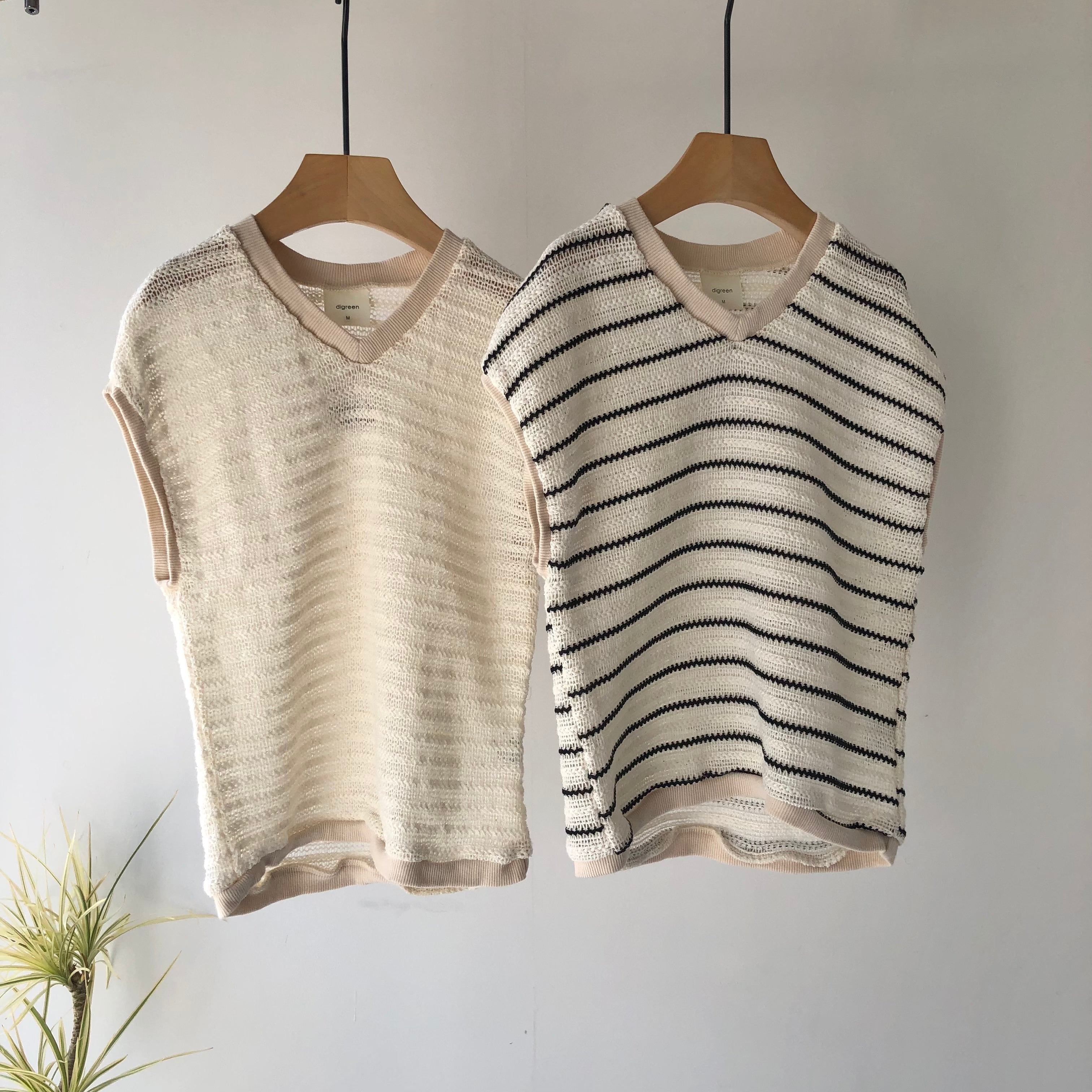 【hamomisi】Summer kint vest(100.110.130) – sAn
